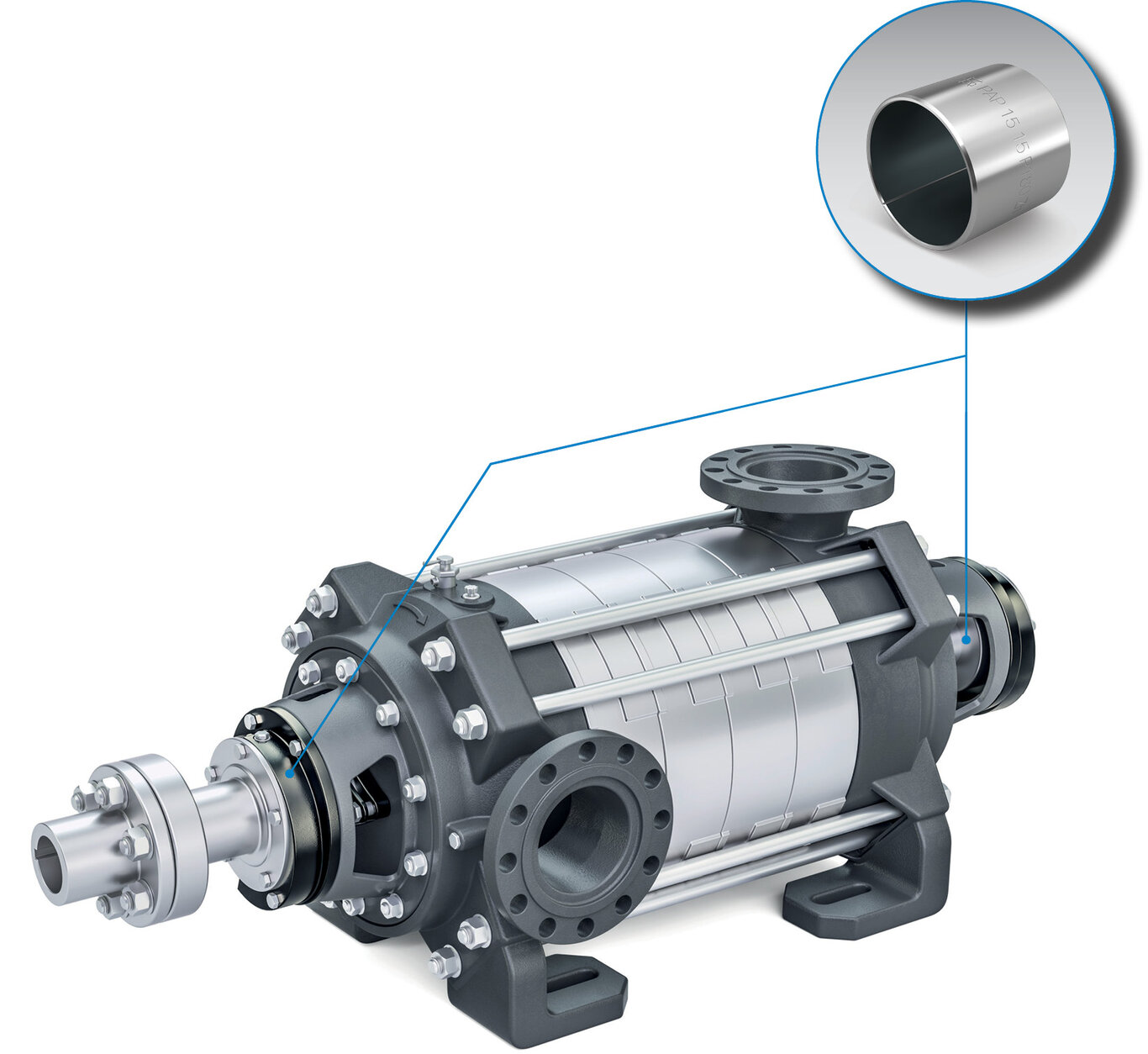 Bearing in fluid pumps | PERMAGLIDE